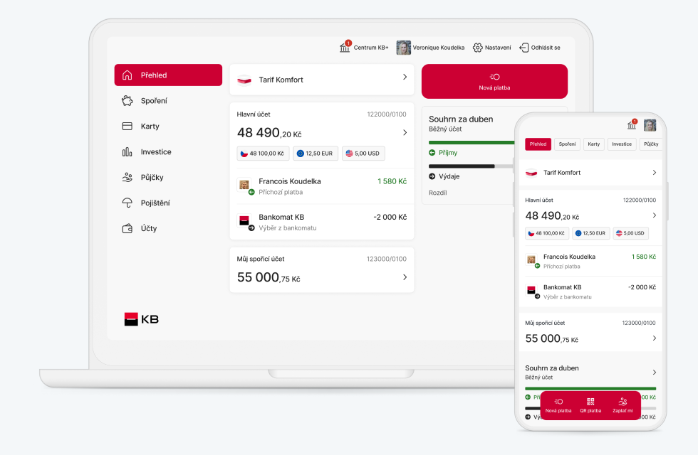 Vítejte v nové éře bankovnictví | Komerční banka